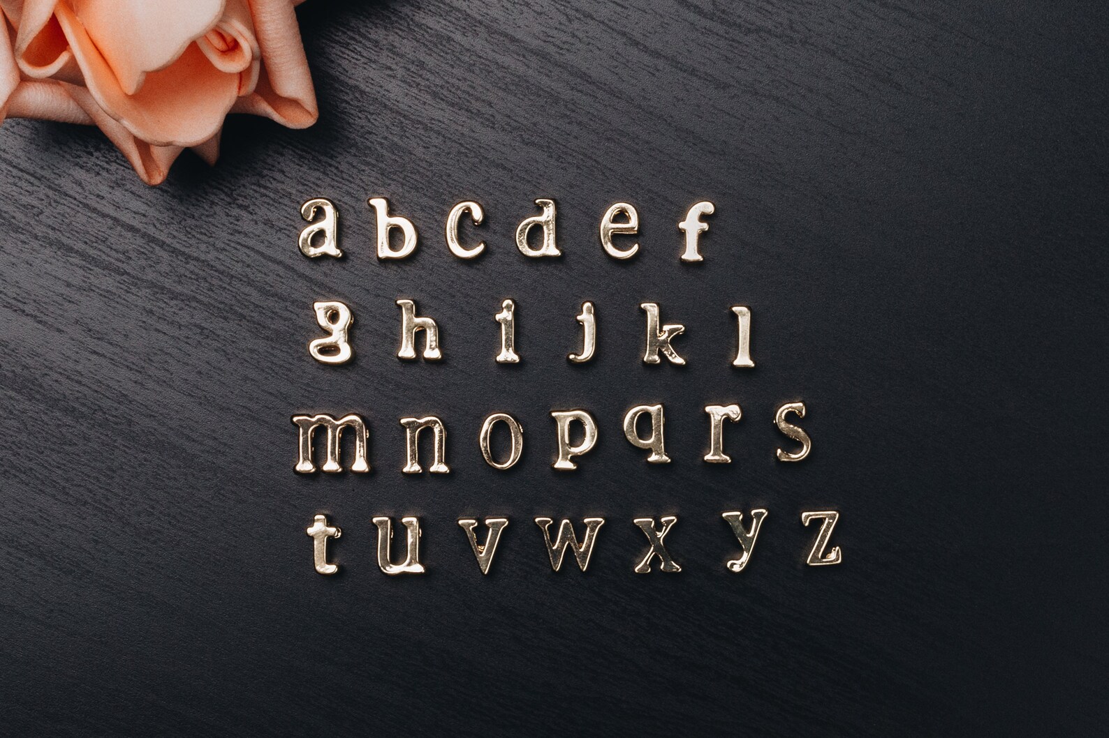 Personalized Initial Letter Necklace, Bridesmaid Gift, Bridesmaid ...