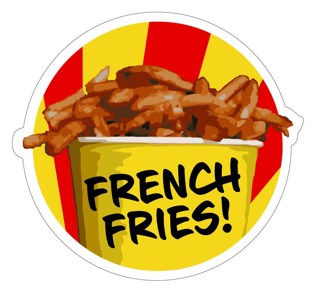 Minnesota State Fair - French Fries Sticker - Etsy