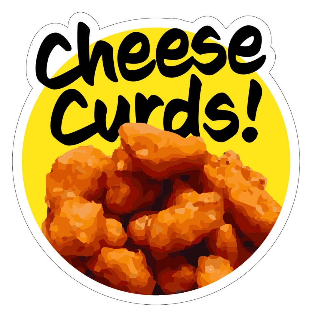 Minnesota State Fair - Cheese Curds Sticker - Etsy