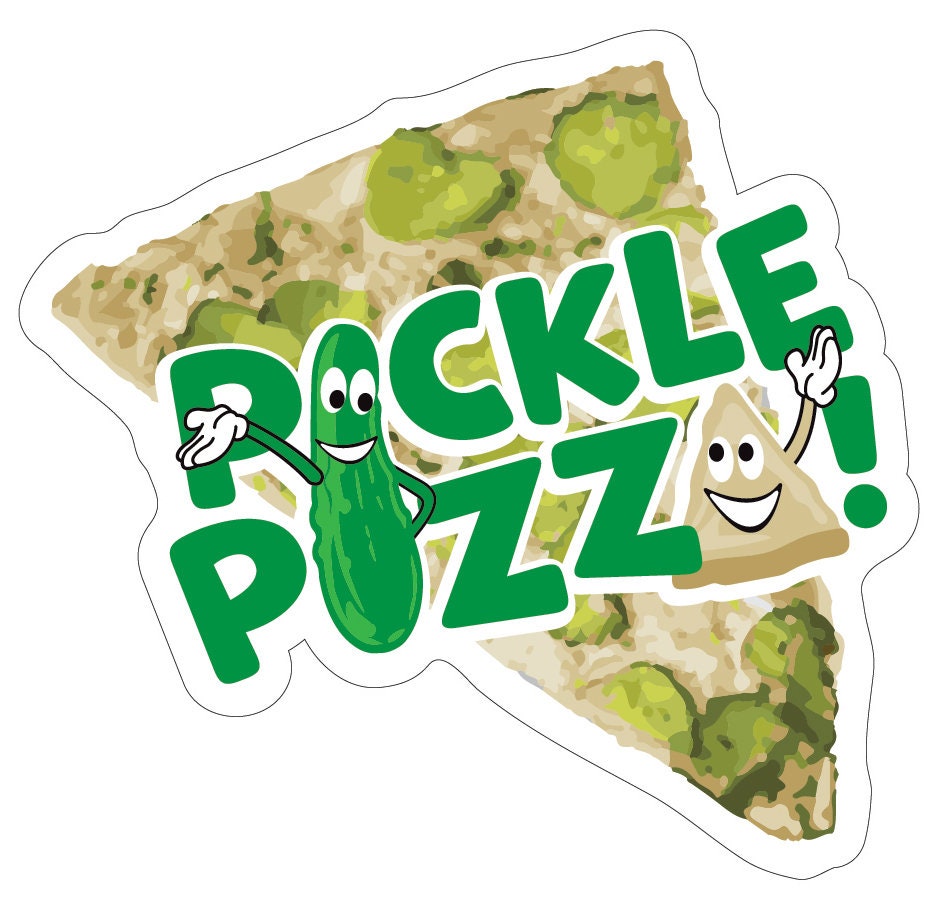 Minnesota State Fair - Pickle Pizza Sticker - Etsy