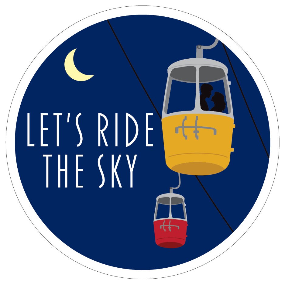 Minnesota State Fair - Sky Ride Sticker - Etsy
