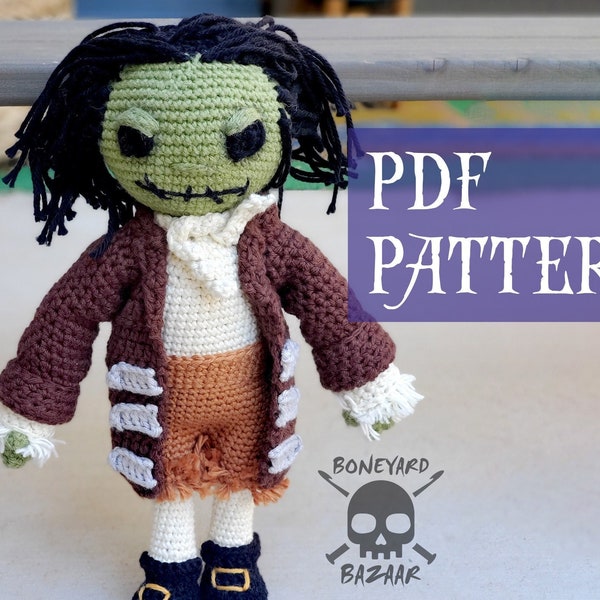 Pattern Vampire Teddy Nightmare Before Christmas Crochet Amigurumi ...