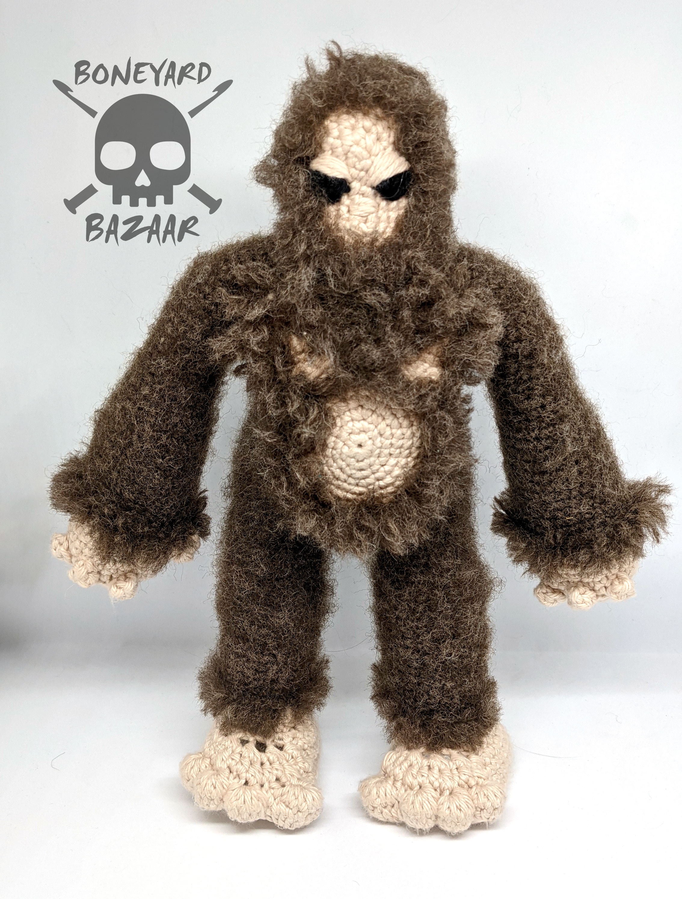 Pattern Sasquatch/big Foot and Yeti/abominable Snowman Crochet ...