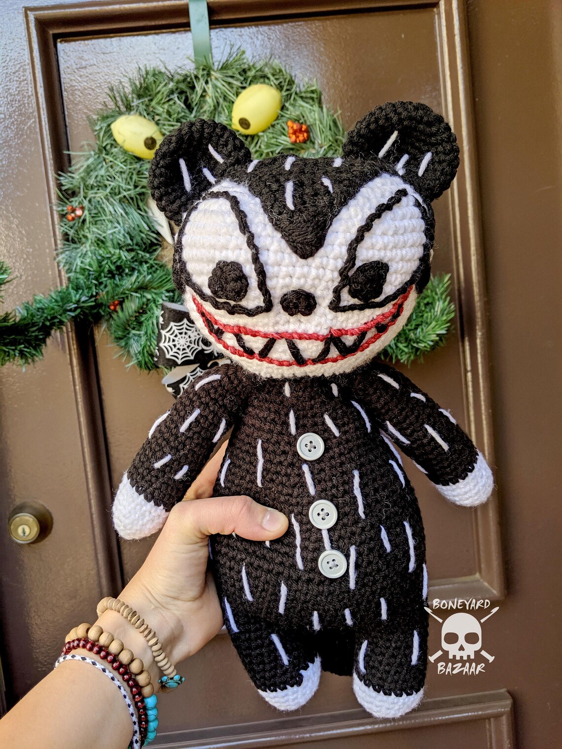 Pattern Vampire Teddy Nightmare Before Christmas Crochet - Etsy Canada