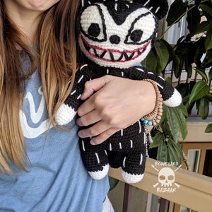 Pattern Vampire Teddy Nightmare Before Christmas Crochet Amigurumi ...