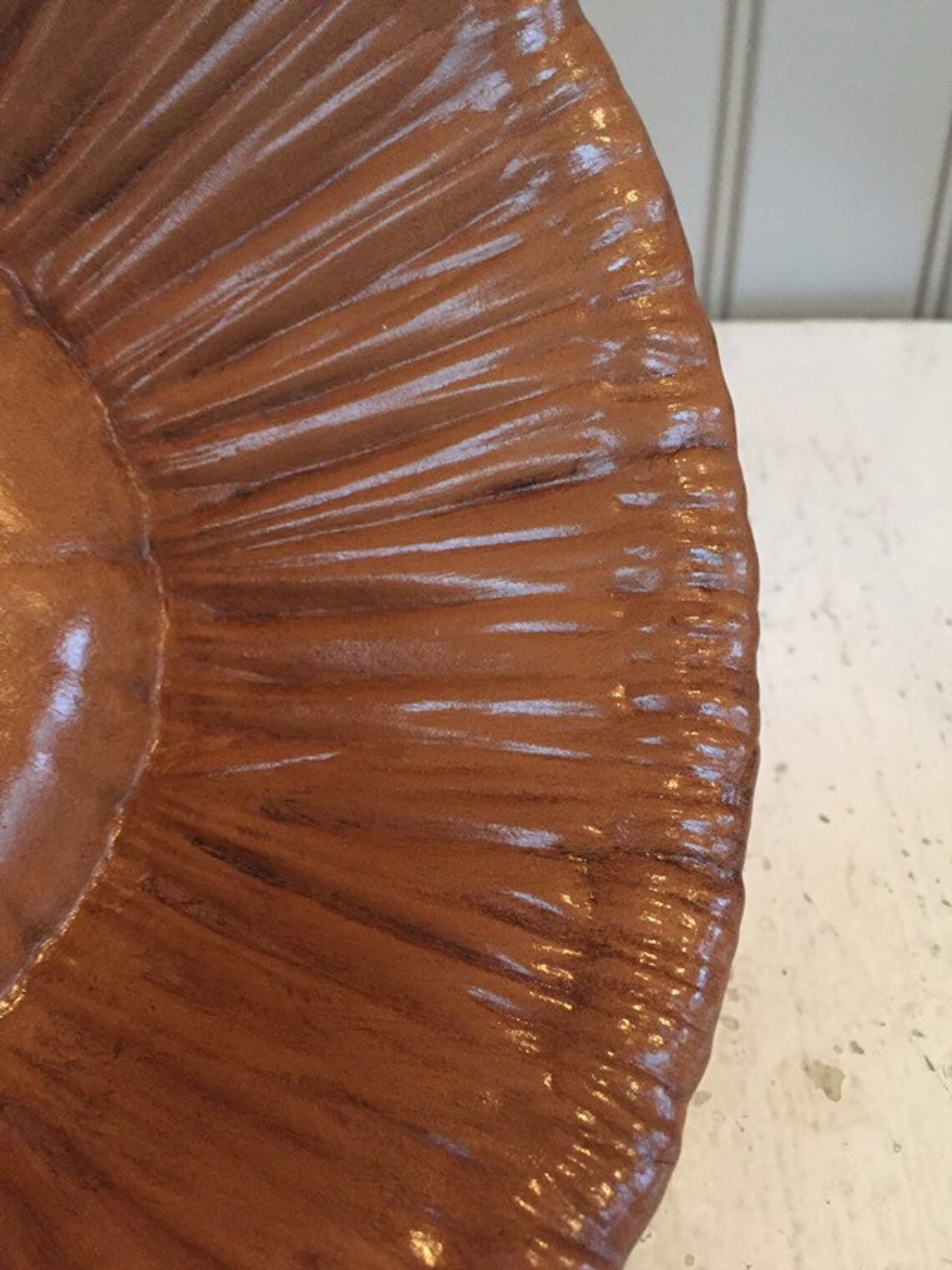 Kimple Mold Corp. 1985 ceramic bowl Brown ceramic bowl Fruit | Etsy