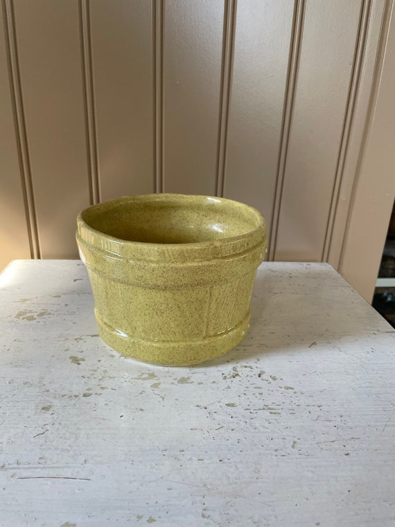 UPCO Ungemach Pottery Planter Barrel Shaped Planter - Etsy