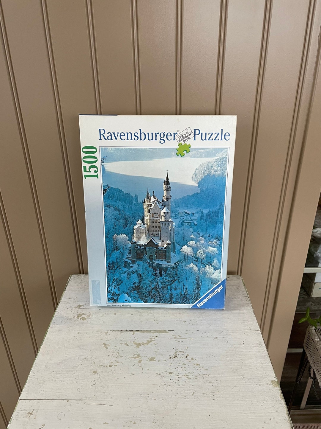 Ravensburger 1500 Piece Neuschwanstein Castle in Winter Made in Germany Etsy UK