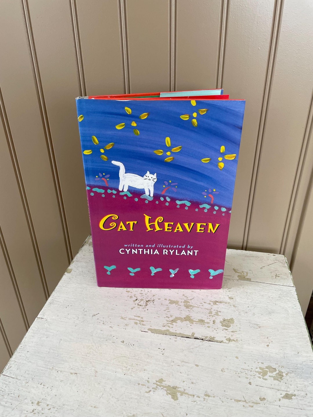 1997 Cat Heaven Book First Printing Children’s Book Cynthia Rylant - Etsy