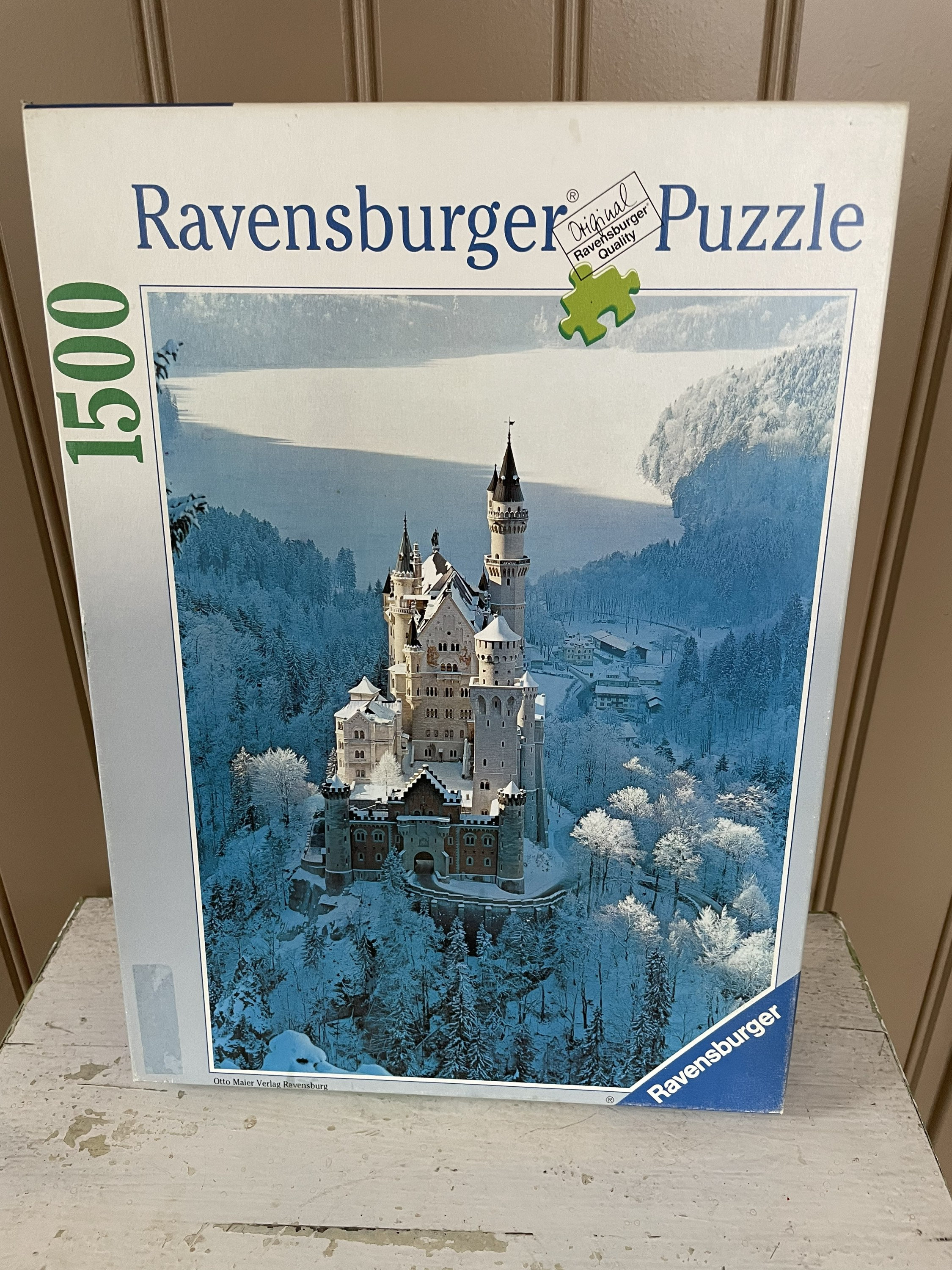 Winter At Neuschwanstein Castle Puzzle