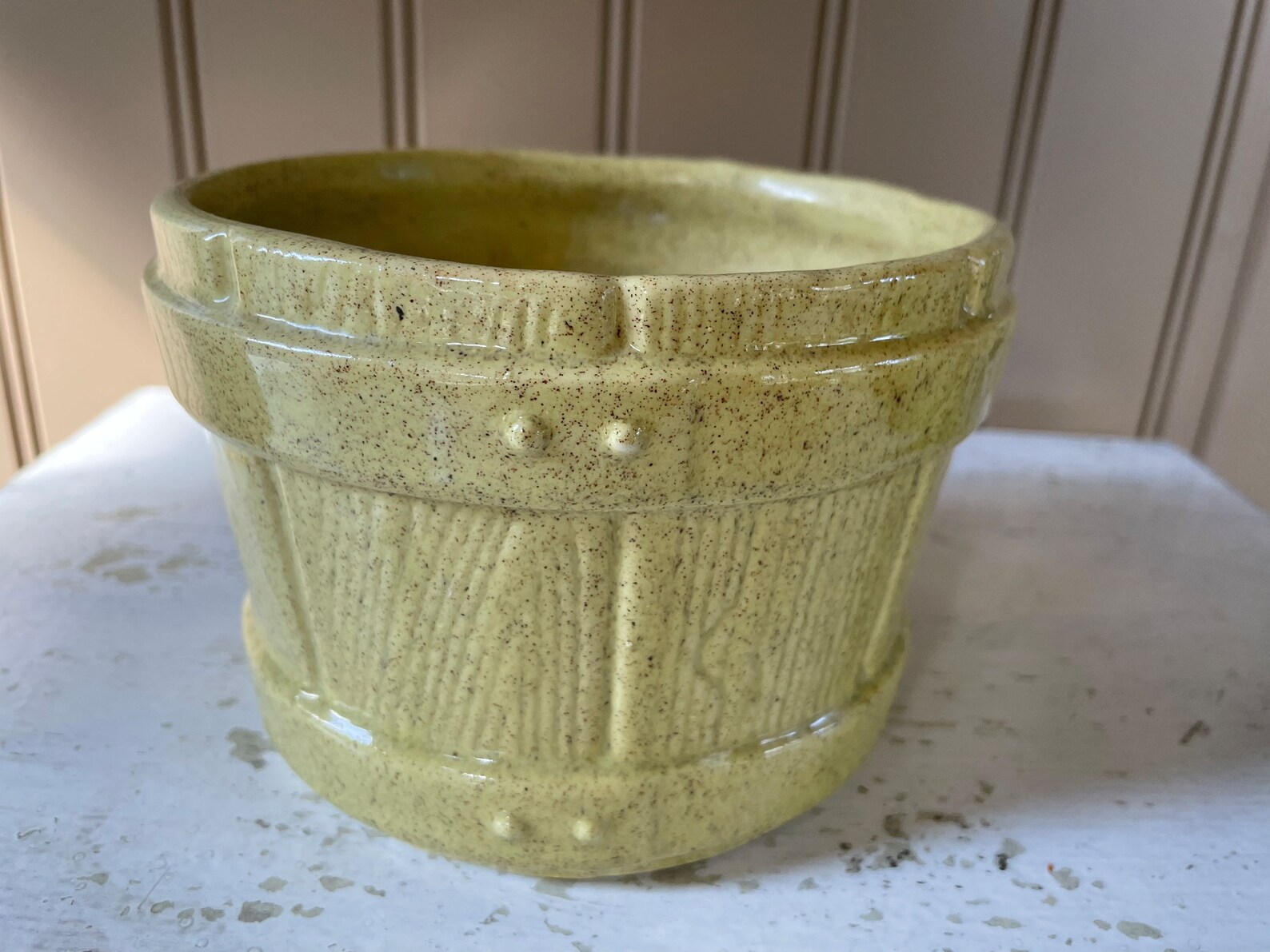 UPCO Ungemach Pottery Planter Barrel Shaped Planter - Etsy