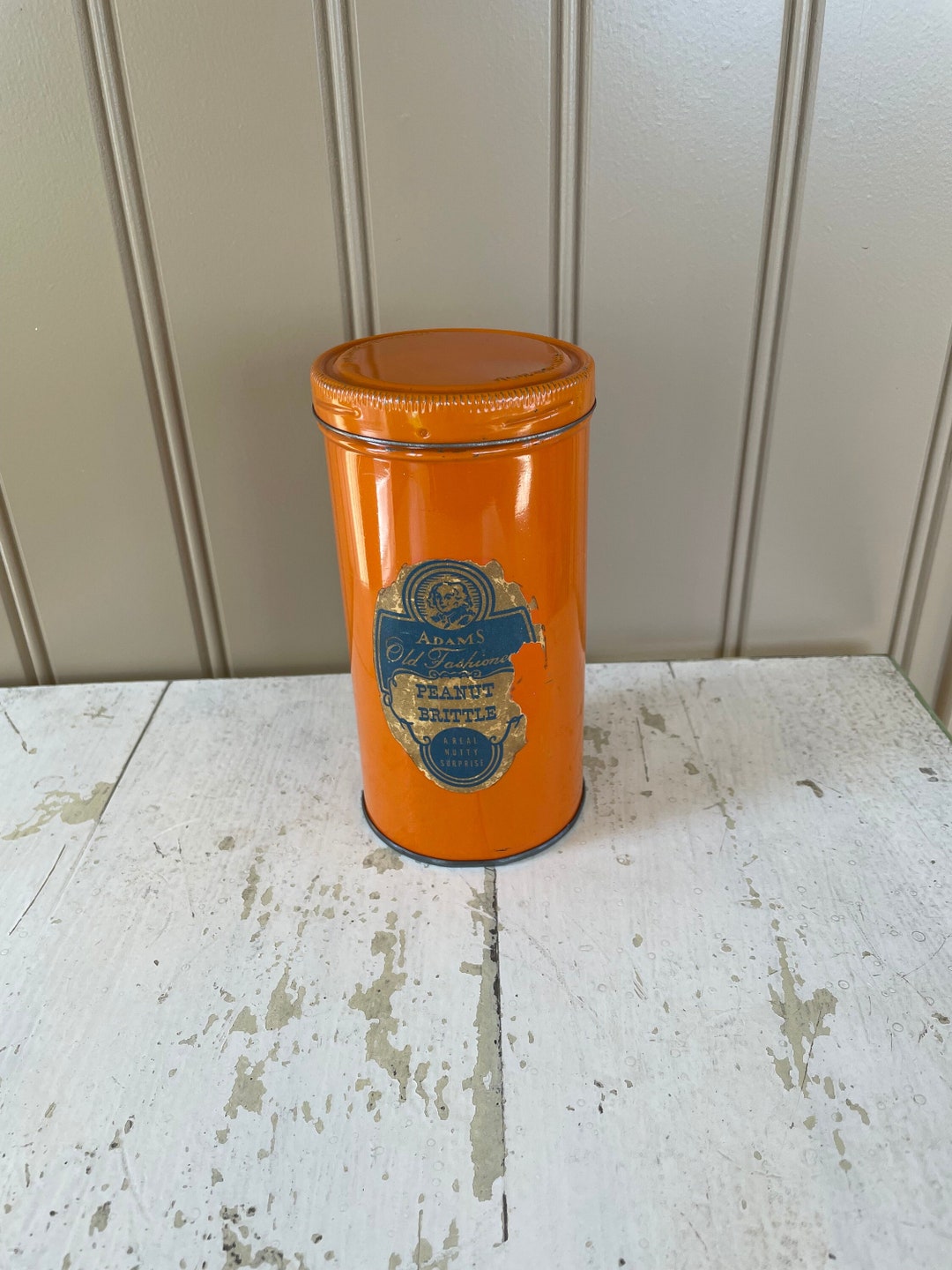 Antique Peanut Brittle Snake in a Can Toy - Etsy