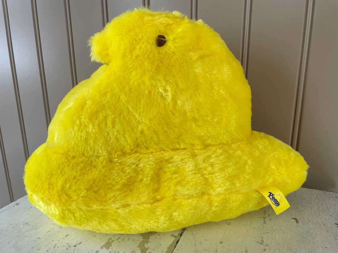 Large Plush Peep Chick Vintage Yellow Peep - Etsy