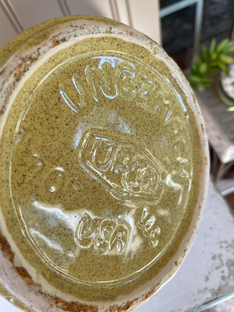 UPCO Ungemach Pottery Planter Barrel Shaped Planter - Etsy