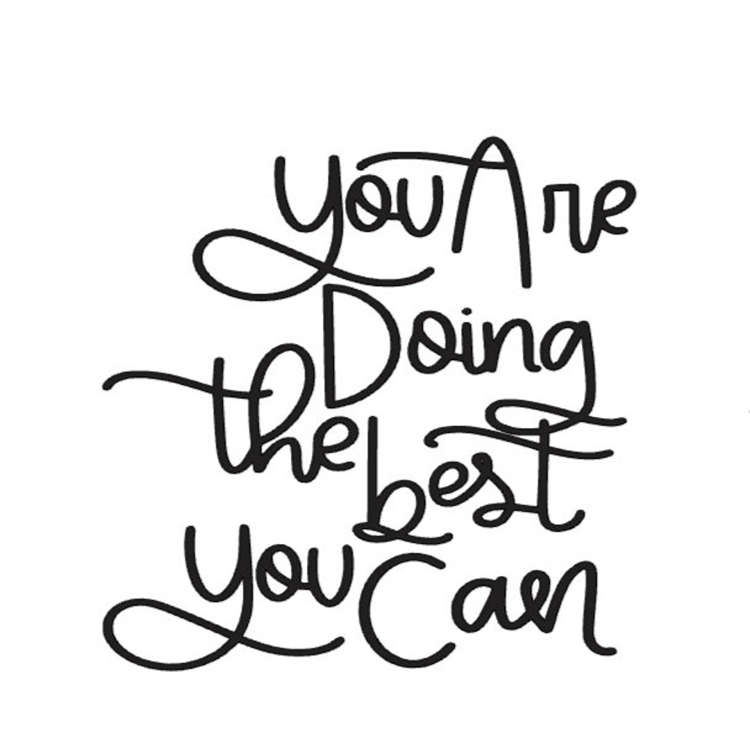 Empowering Vinyl Decal - Motivational Quote Sticker - You Are Doing the ...
