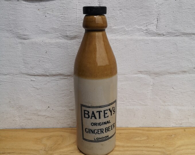 Batey's Original Ginger Beer London, Stoneware Bottle, Keep Your Drink ...