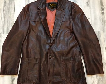 Adler Leather Jacket | Etsy