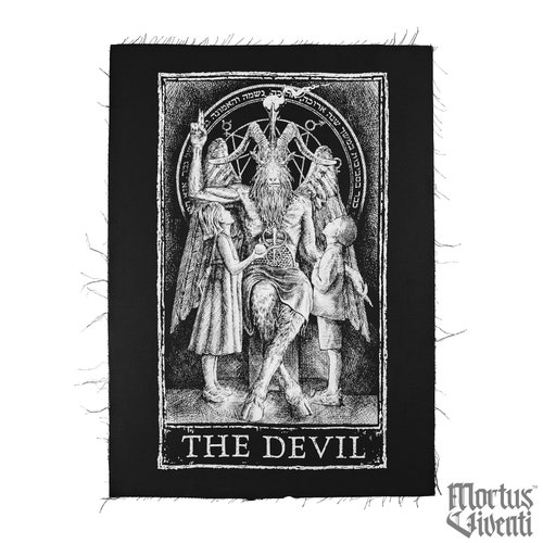 The End Tarot Card Large Patch - Etsy