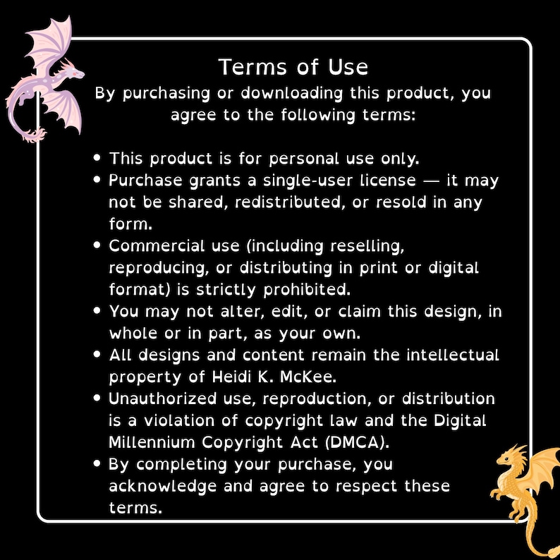 ADHD Dyslexia Friendly RPG Character Sheet, Dragon Game (PDF Download ...