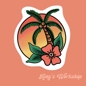 6 Pack Jimmy Buffet Stickers Island Time Sticker Bundle Beach Theme Art ...