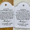 Koufeta A Greek Wedding Tradition Tags Five Sugared Almonds Olive ...