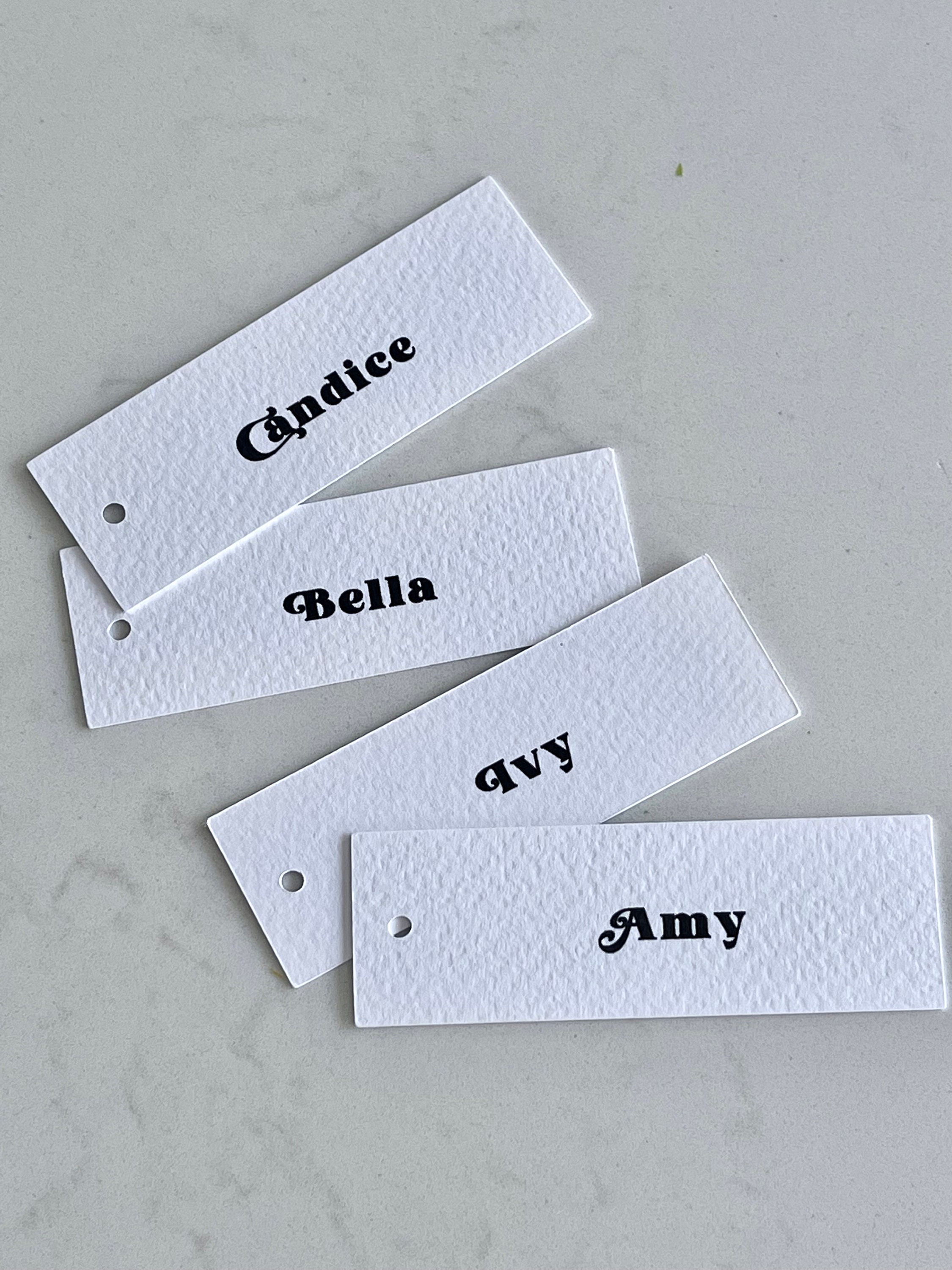 Name Cards Wedding Place Cards Table Seating Place Names - Etsy