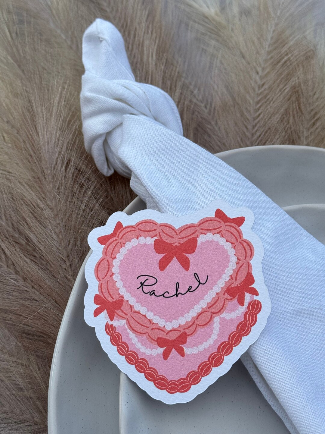 Cake Name Cards Wedding | Place Cards, Table Seating | Hens Party ...