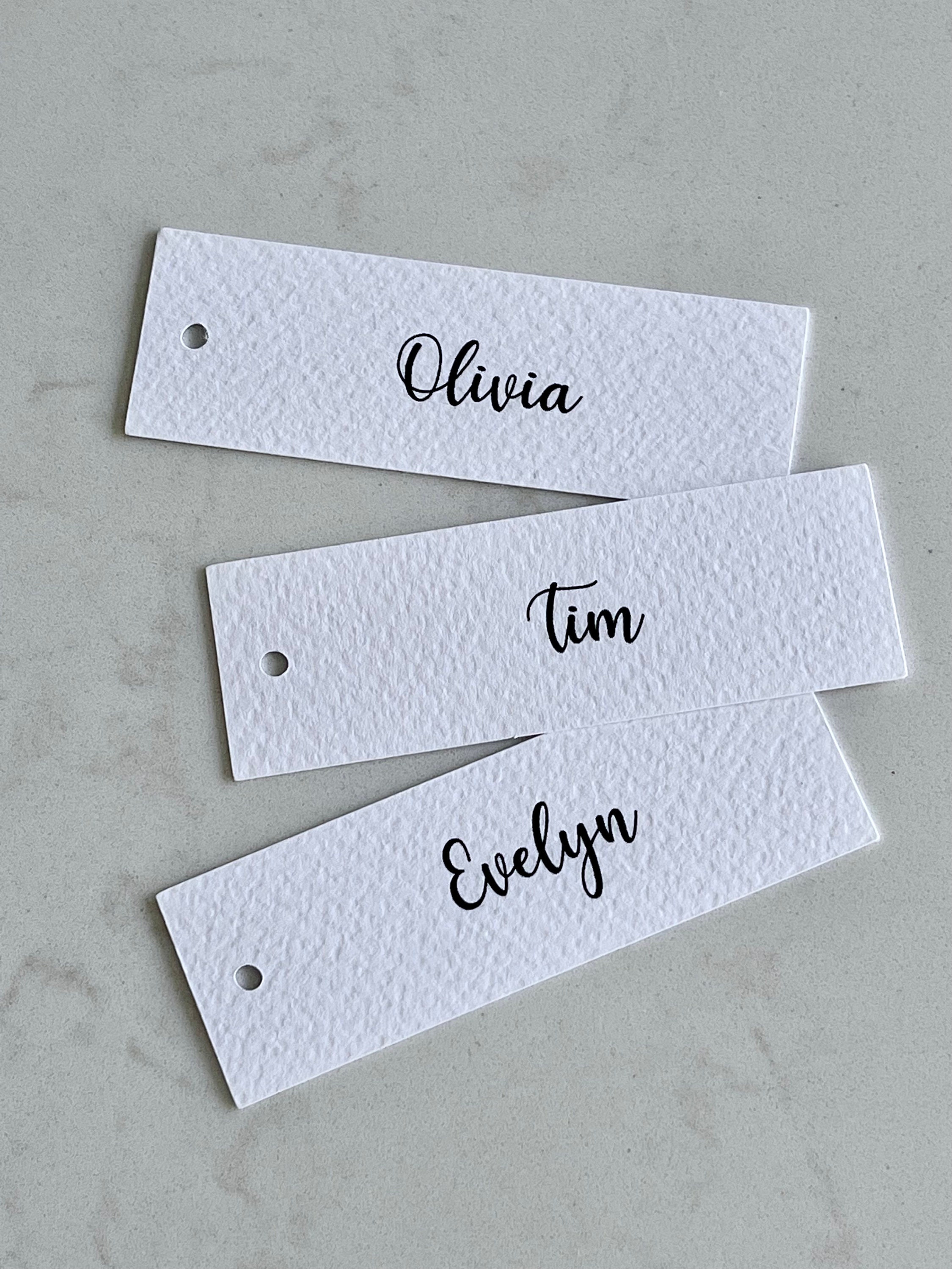 Name Cards Wedding Place Cards Table Seating Place Names - Etsy