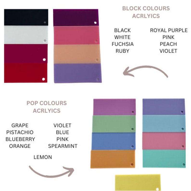 Stone Oval Name Cards Acrylic Laser Personalised - Etsy