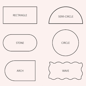 Wavy Name Cards Acrylic Laser Personalised Individual - Etsy