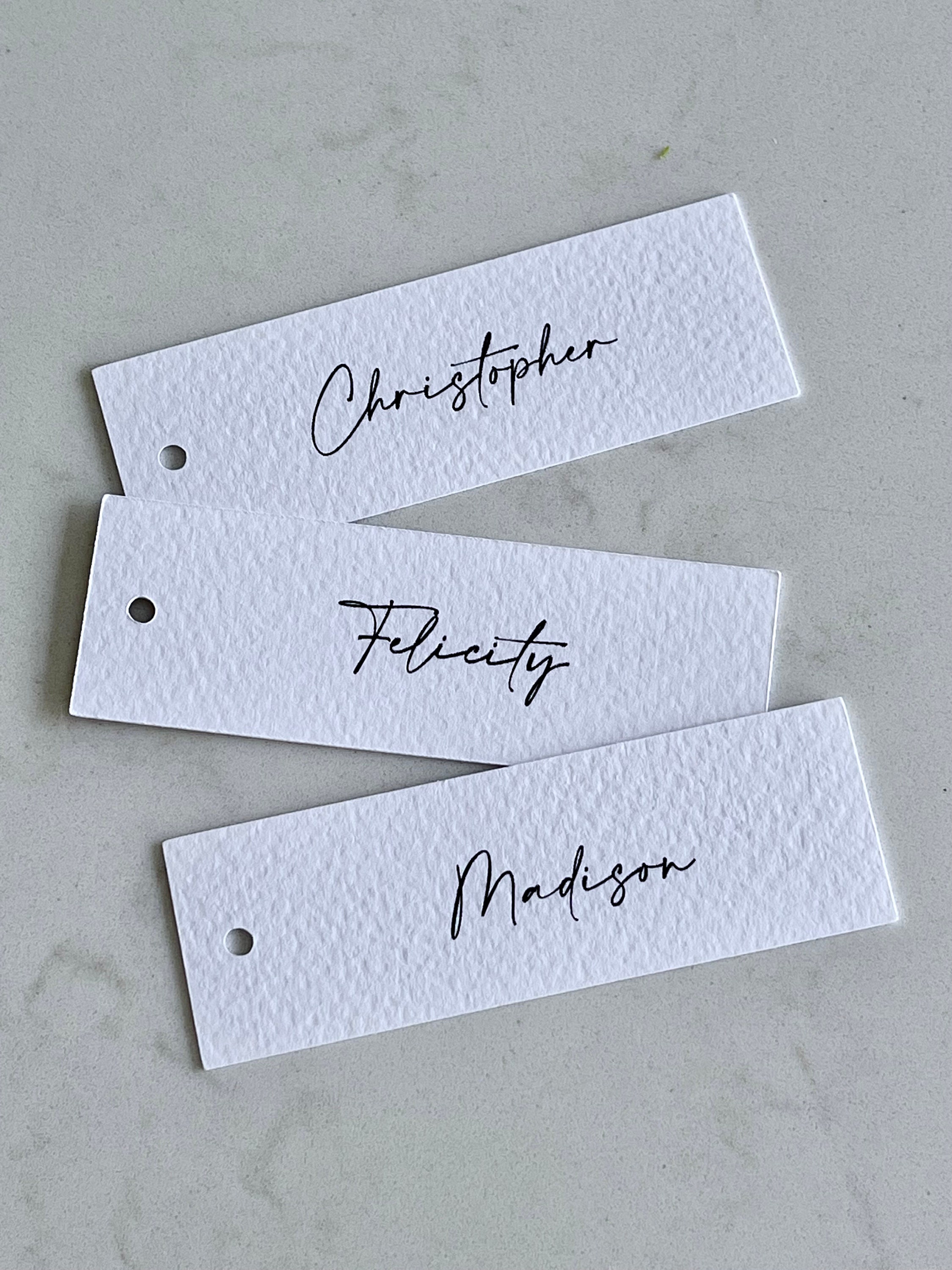 Name Cards Wedding Place Cards Table Seating Place Names - Etsy