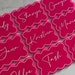 Wave Name Cards | Acrylic + Laser | Personalised, Individual Guests ...