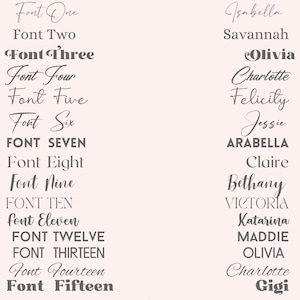 Wavy Name Cards Acrylic Laser Personalised, Individual Guests Place ...