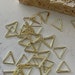 Triangle Gold and Silver Paper Clips | Sets Bundle | Wedding Stationery ...
