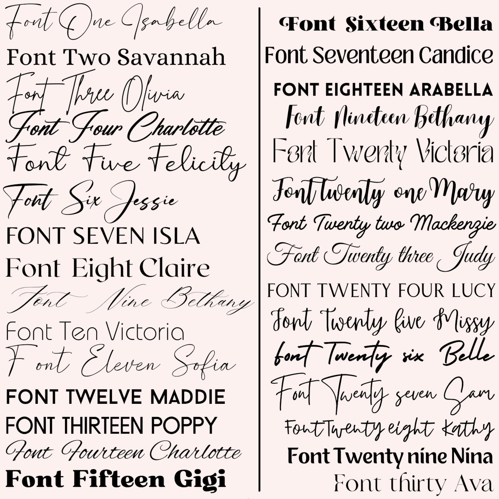 Wavy Name Cards | Acrylic + Laser | Personalised, Individual Guests ...