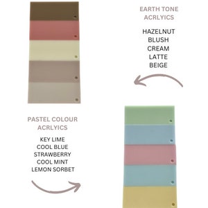 Wavy Name Cards Acrylic Laser Personalised Individual - Etsy Australia