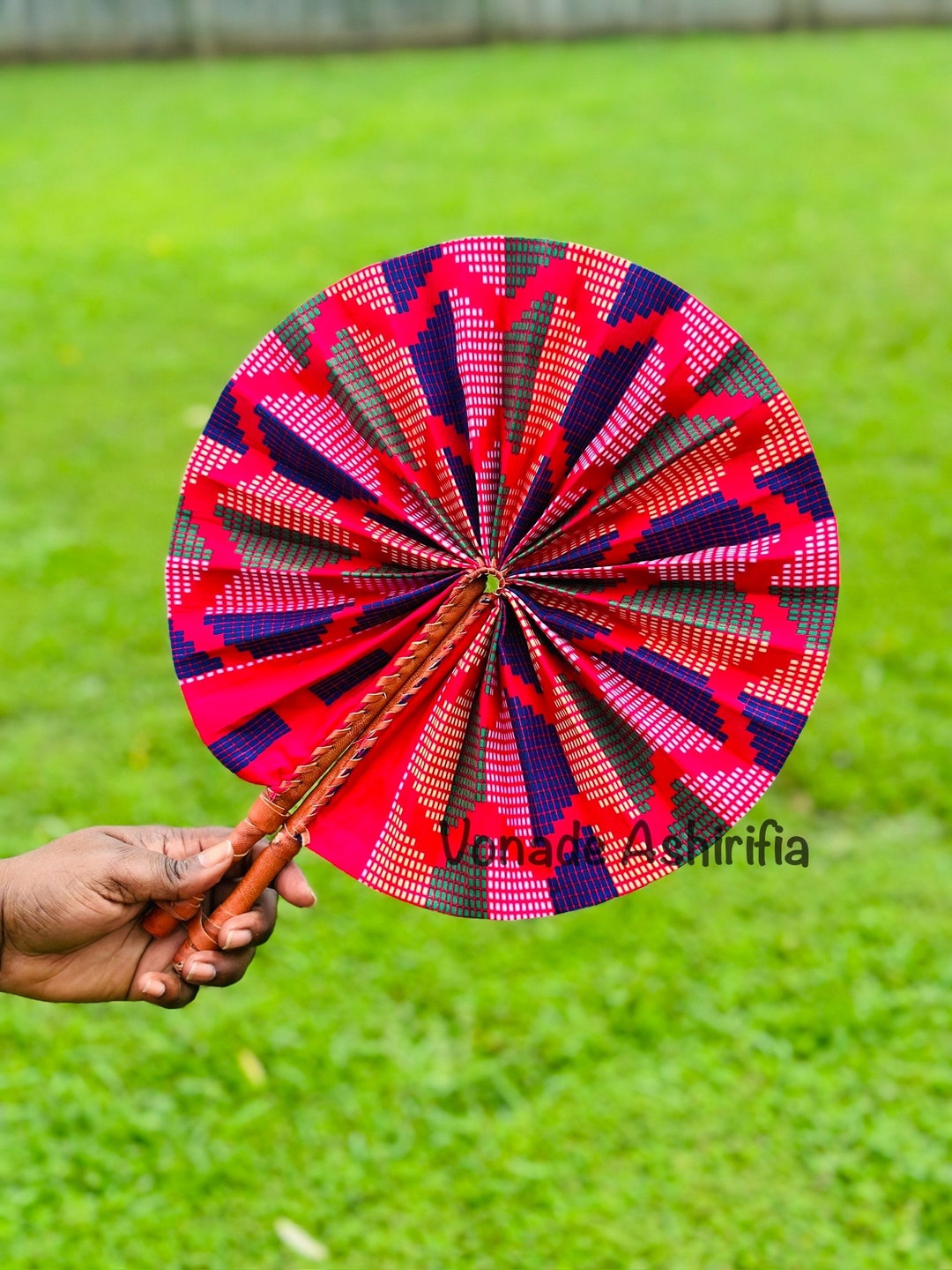 African Print Fan, Ankara Fan, Kente Fan, Folding Hand Fan, Hand Fan ...