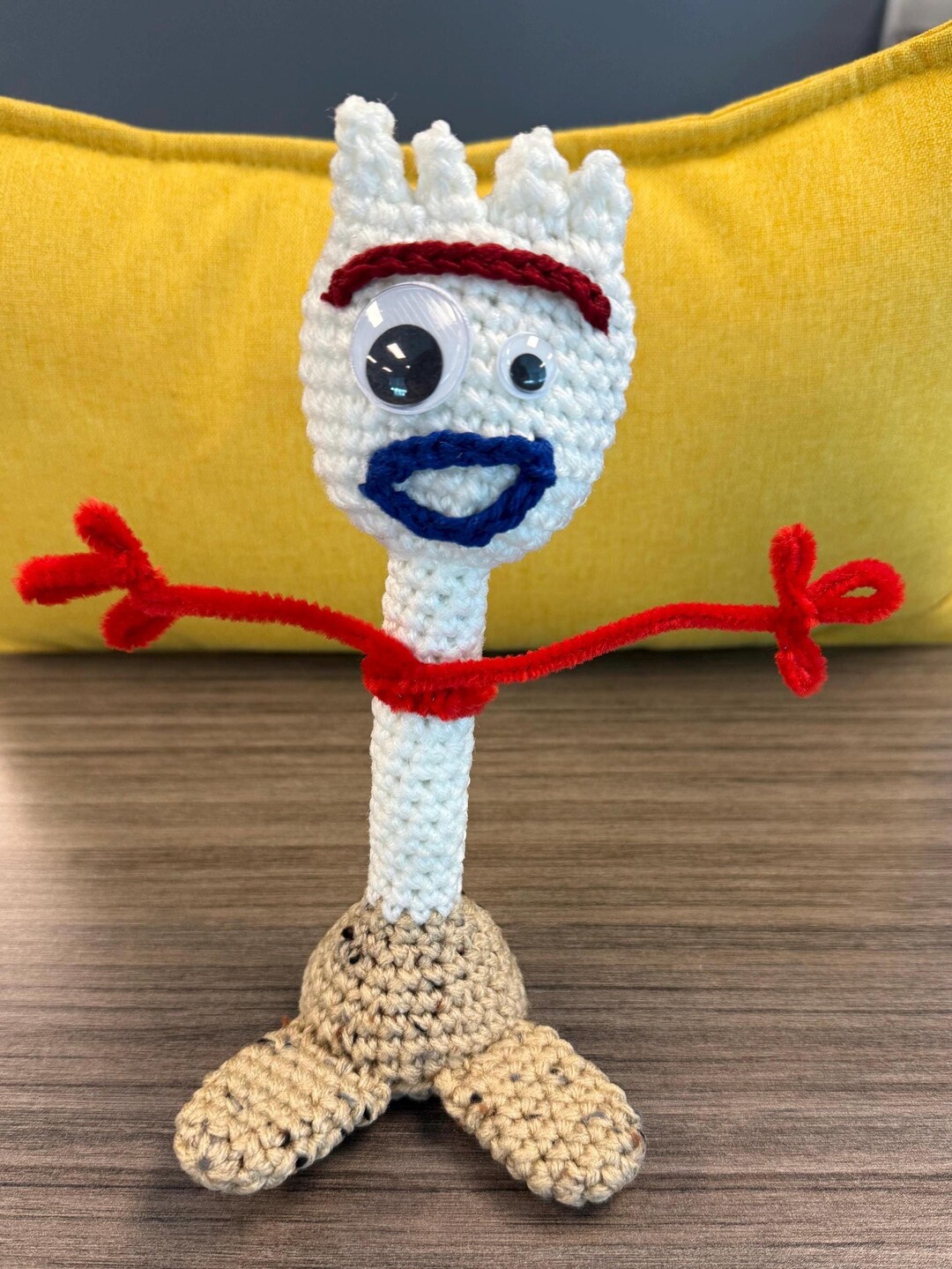 Forky Amigurumi Doll - Etsy
