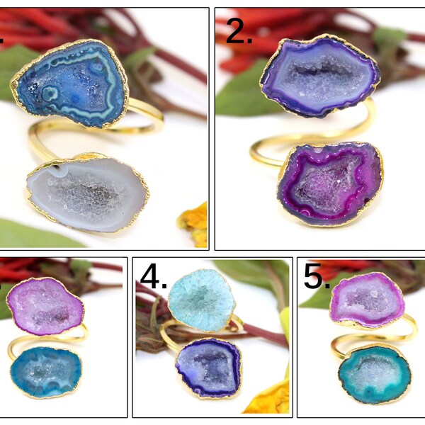Druzy Ring - Etsy
