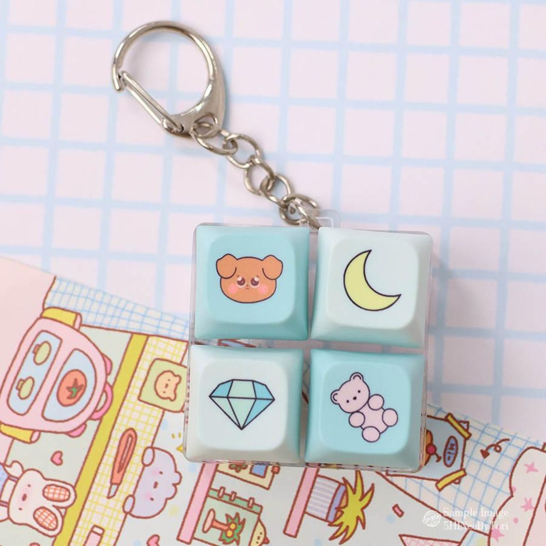 Shinee Fidget Toy - Jonghyun Version | Key Cap Key Chain | Kpop Bag ...