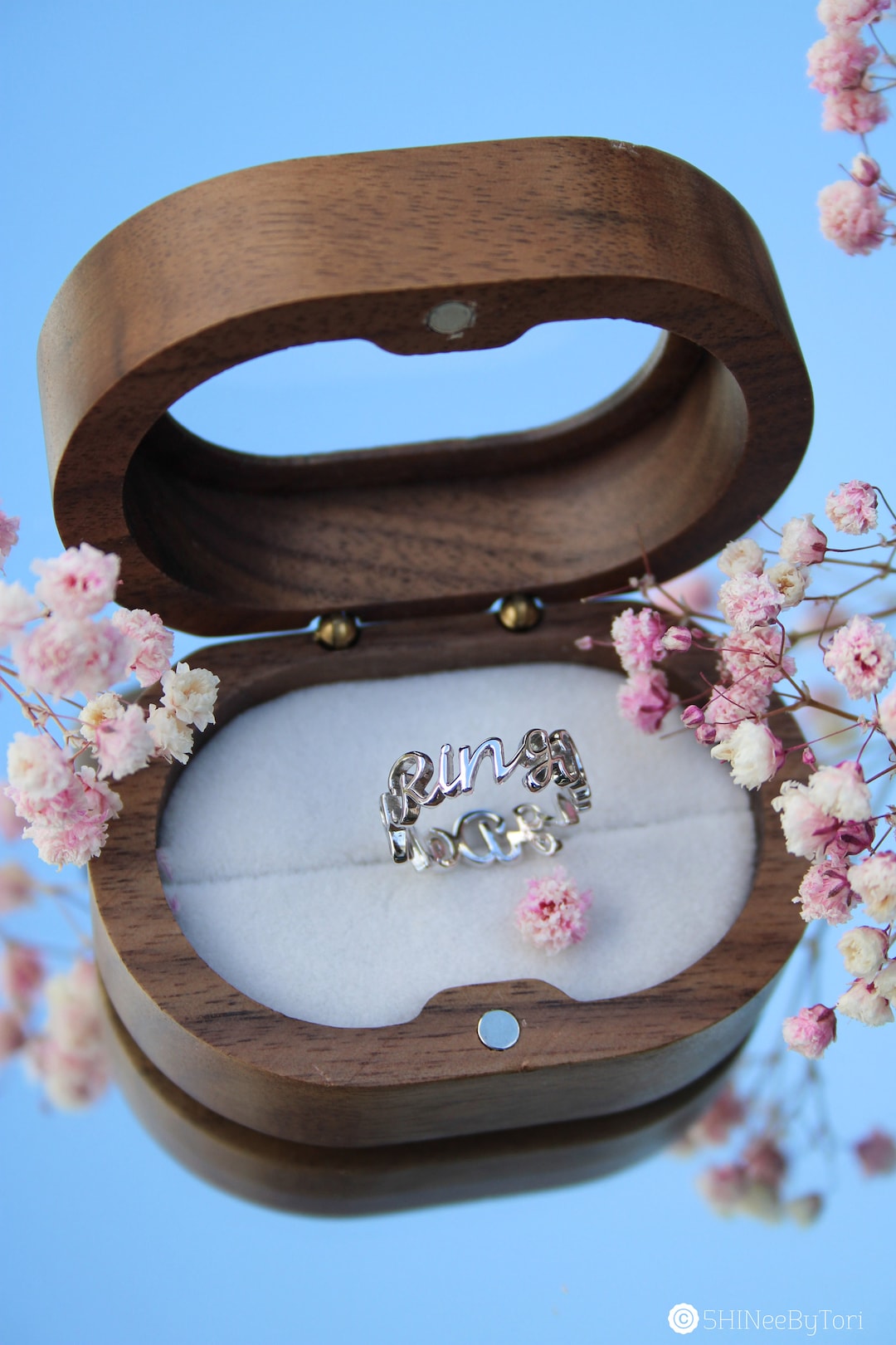 USA ONLY - Ring Ding Dong Word Ring - Shinee Jewelry - Kpop Accessories ...