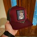 El Del Sombrero Snapback Hat Burgundy Mayiza Chapiza Jgl Mayo Zambada ...