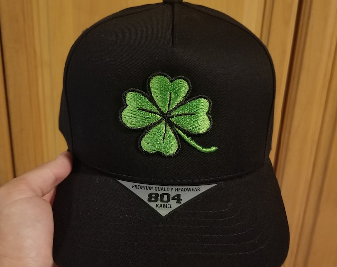 Gorra Belica Snapback Hat Trebol Buena Suerte Good Luck Green Clover ...