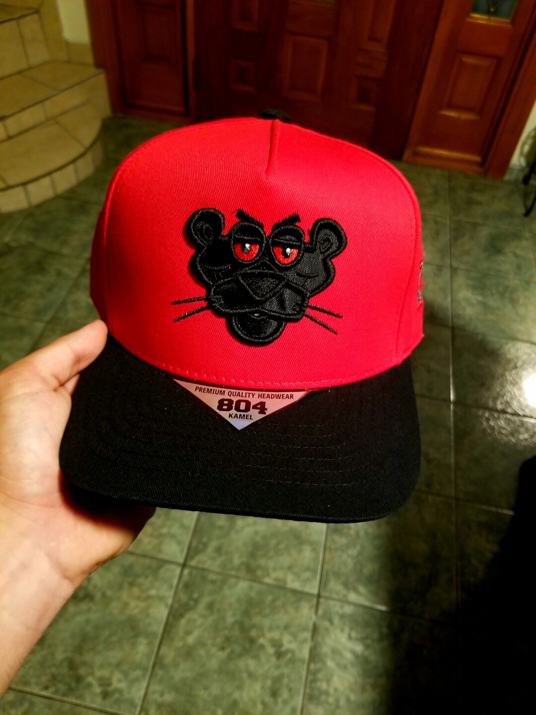 La Pantera Rosa Pink Panther Moda Belico Gorra Belica Snapback - Etsy