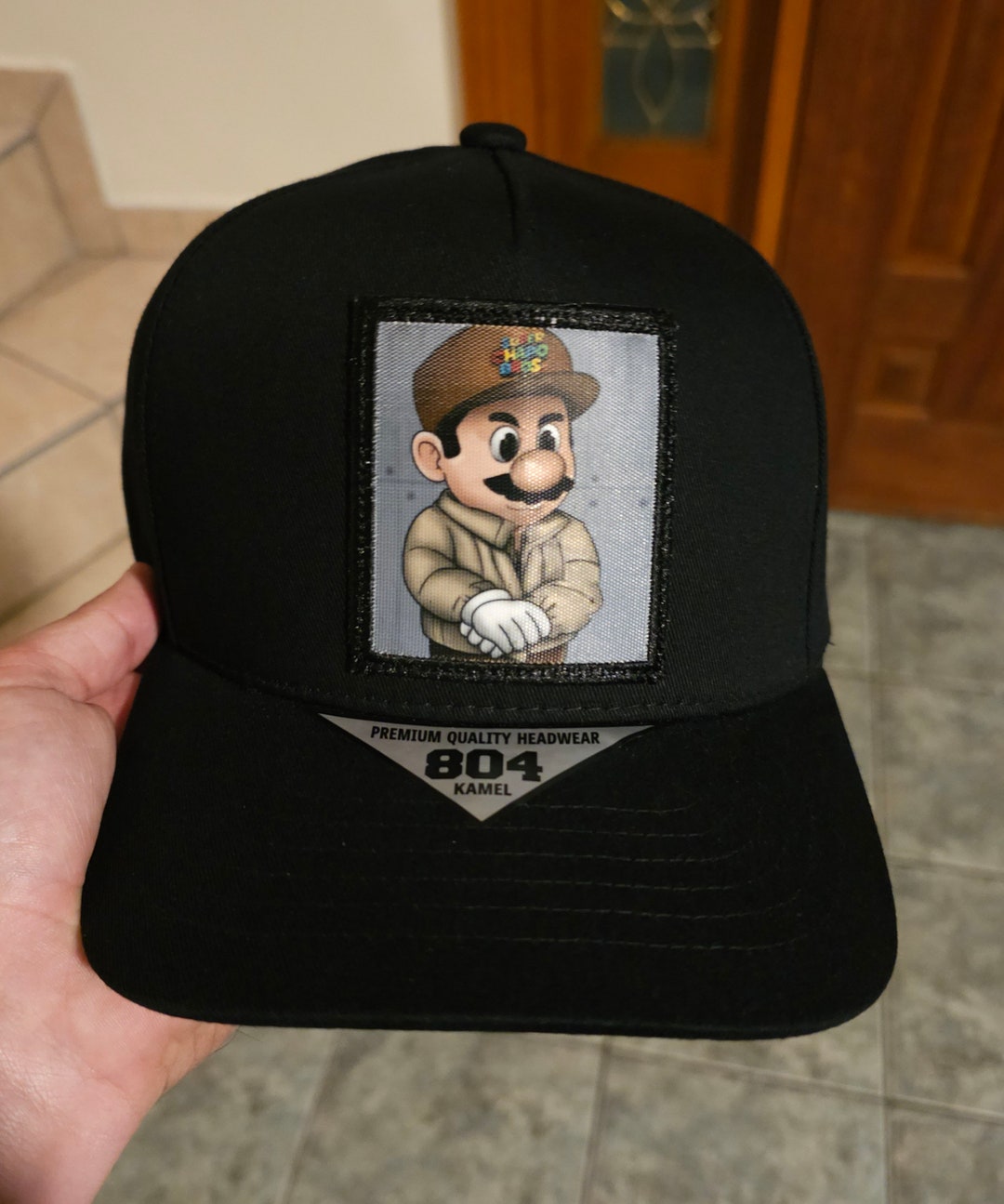 El Del Sombrero Snapback Hat Black/white Camo Mayiza Chapiza Mayo ...