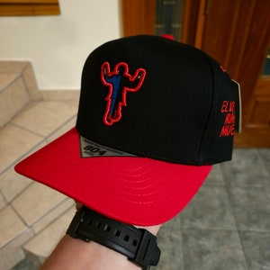 El Chino Antrax Belico Snapback Hat Black Culiacan Sinaloa Mayiza ...