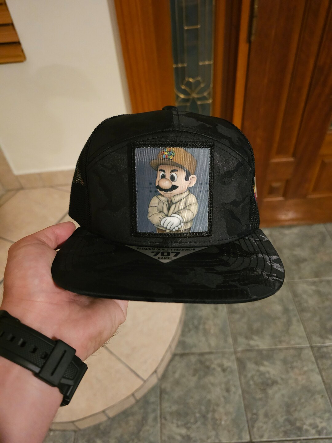 El Del Sombrero Snapback Hat Black Mayiza Chapiza Jgl Mayo Zambada ...