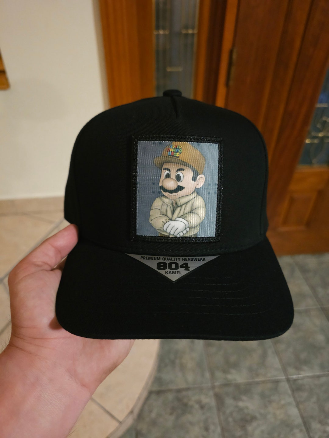 El Del Sombrero Snapback Hat Black/camo Mayiza Chapiza Mayo Zambada ...