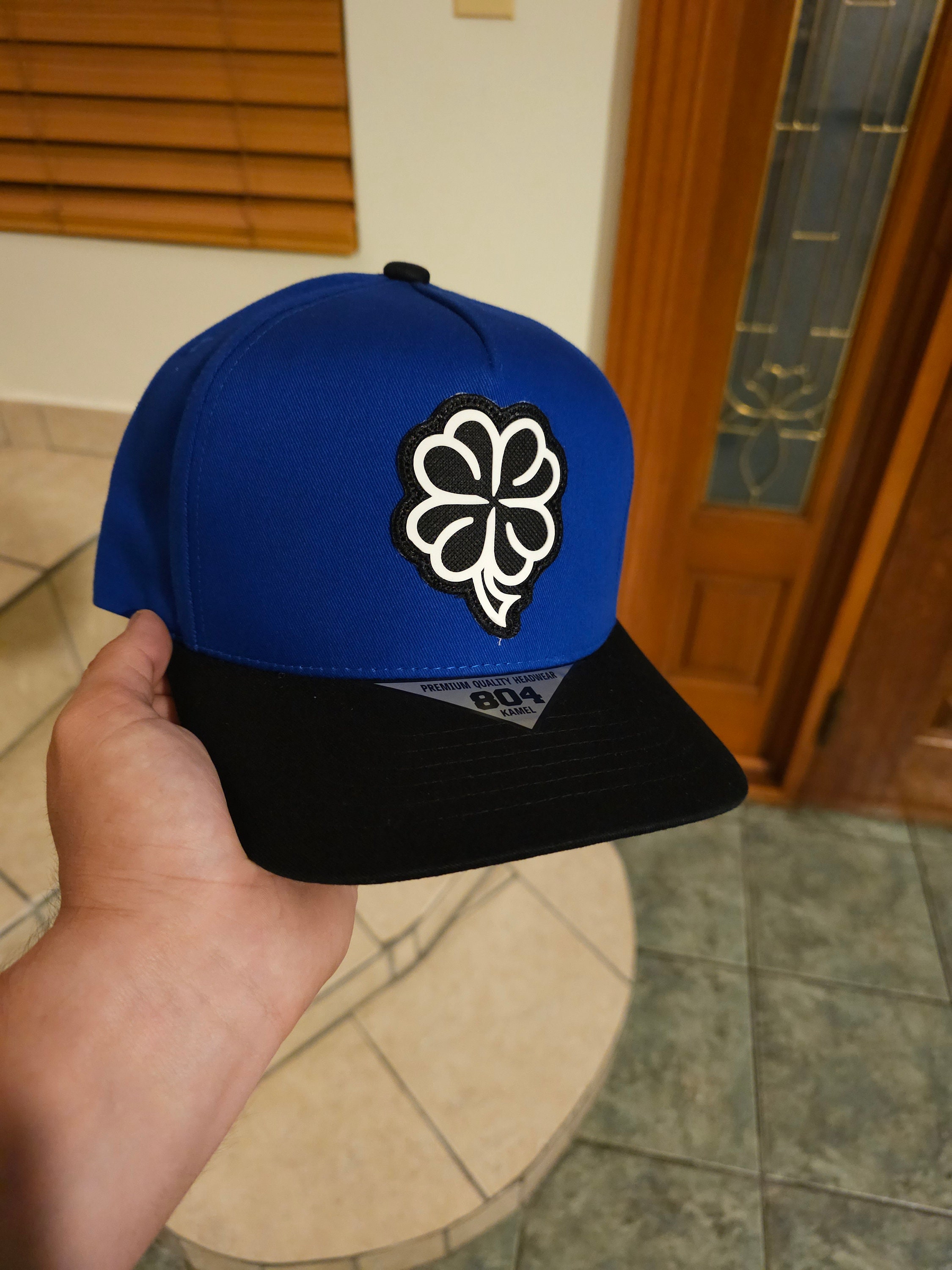 Gorra Belica Snapback Hat Trebol Buena Suerte Good Luck Blue - Etsy