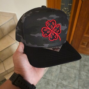 Gorra Belica Snapback Hat Trebol Buena Suerte Good Luck Black Clover ...